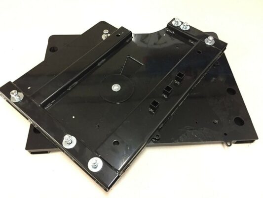 Transit Custom Double Passenger Swivel Plate | Cheshire Motor Caravans